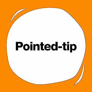 FISKARS® Magic Morph Kids Scissors - Image Moves when Tilted - Pointed-tip for Ages 4+ - Fun Ninja Design - Back to School Supplies