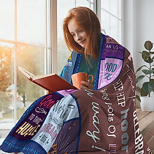 Sqovulw New Job Gift for Women, Promotion Gifts for Women, Congratulations Gifts for Women, New Job Gift for Coworker Leaving for New Job Going Away, Congratulations Promotion Gift Blanket 60x50 Inch