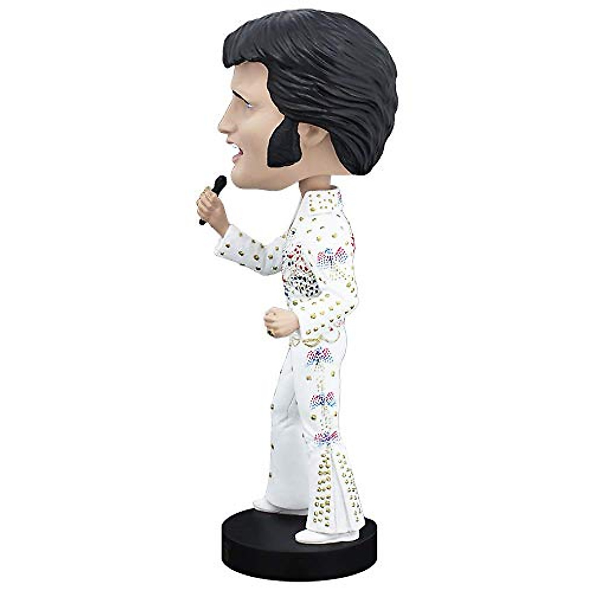 Royal Bobbles Elvis Presley Aloha from Hawaii Bobblehead, Premium Polyresin Lifelike Figure, Unique Serial Number, Exquisite Detail