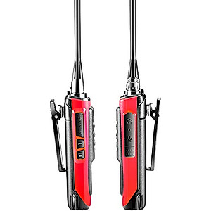 Arcshell Rechargeable Long Range Two-Way Radios with Earpiece 4 Pack Walkie Talkies Li-ion Battery and Charger Included