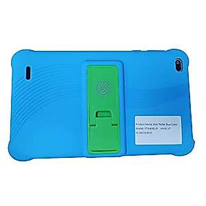 qunyiCO 7 inch Kids Tablet 32GB Android 11 WiFi Camera Bluetooth 2GB RAM HD Touch Screen 1024x600 Kid-Proof Case Parental Control Learning App on Google Certified Playstore Blue