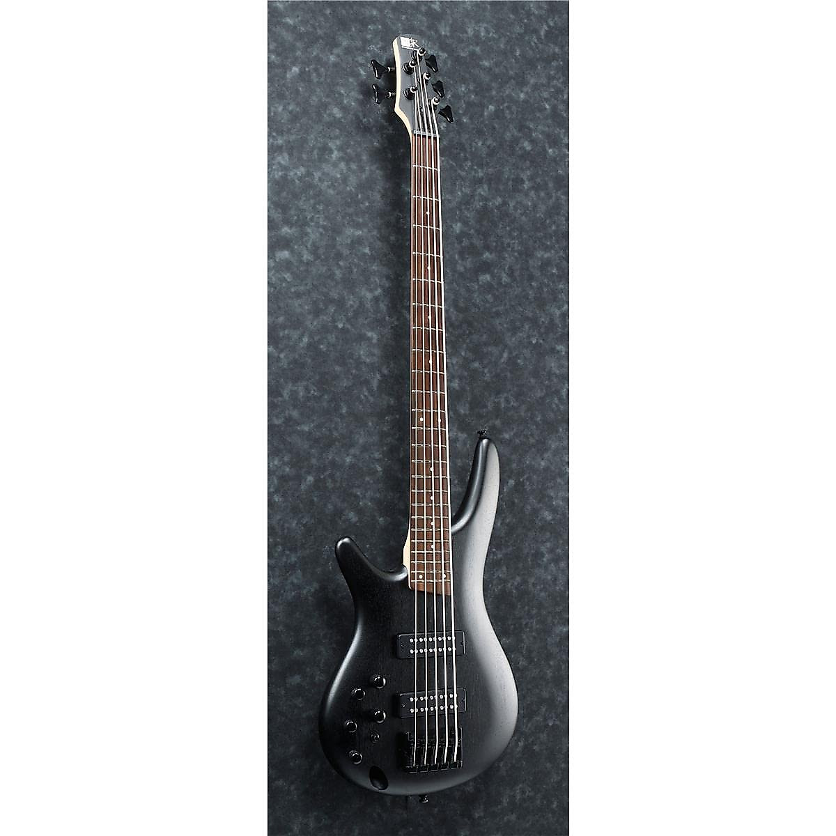 Ibanez Standard SR305EBL Left-handed Bass Guitar - Weathered Black