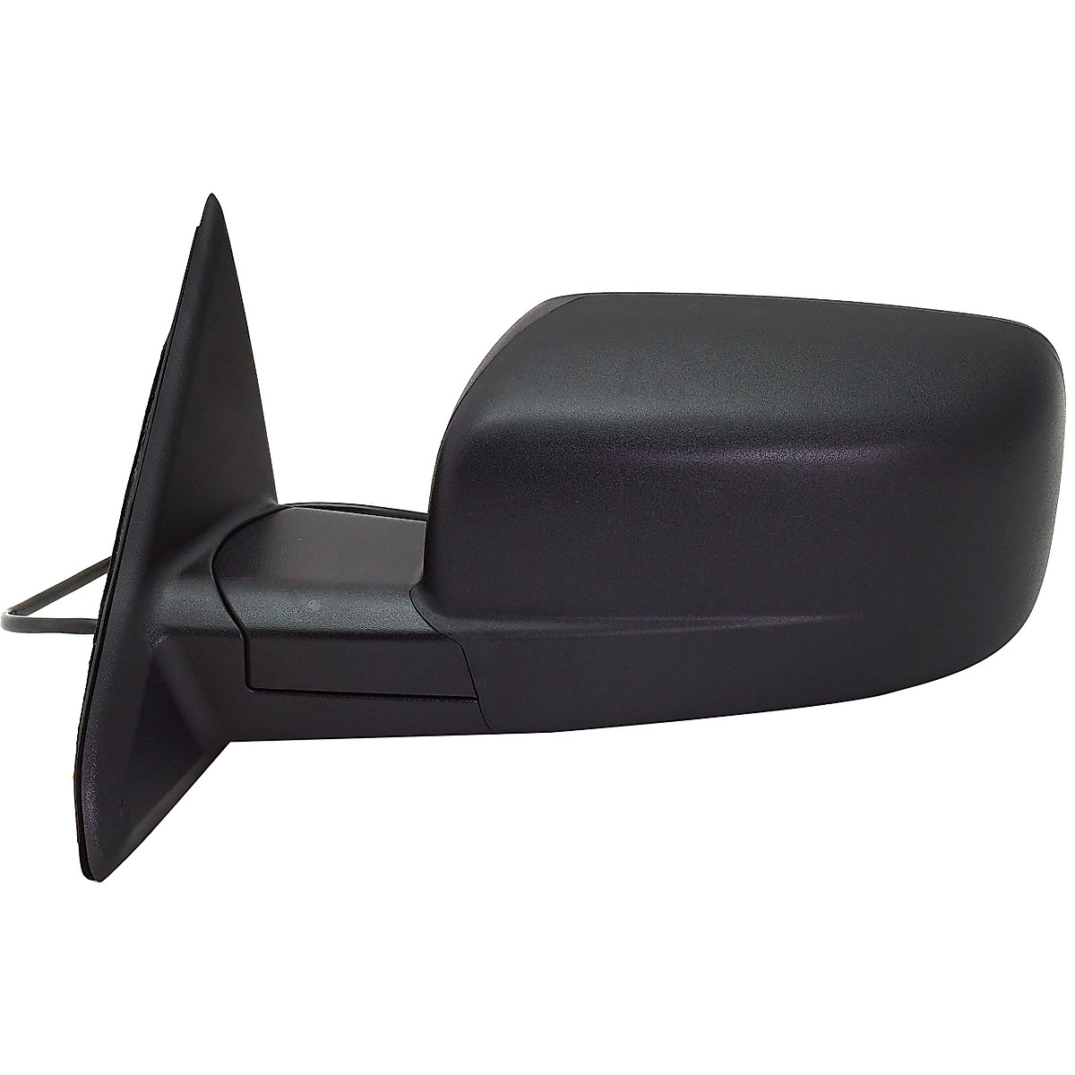 Kool Vue Left Power Heated Door Mirror Compatible With Ram 1500 2011-2013 Textured Crew Cab & Standard Cab