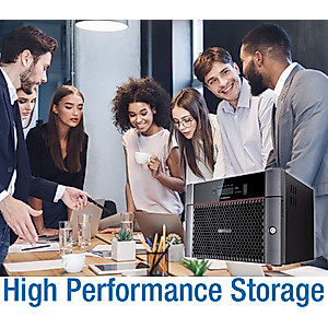 BUFFALO TeraStation 5820DN Desktop NAS 32TB (4x8TB) with HDD NAS Hard Drives Included 10GbE / 8 Bay/RAID/iSCSI/NAS/Storage Server/NAS Server/NAS Storage/Network Storage/File Server