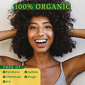 Kings Naturals Anti Dandruff and Hair Growth 10.5oz Moisturizing Hair and Scalp Treatment with Brown