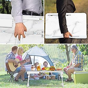 HETTHI Laptop Bed Tray Desk Laptop Desk for Bed Laptop Table for Bed Tray Tables Laptop Table Bed Table Lap Desk for Laptop Low Table for Sitting on The Floor