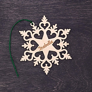 Engraved Christmas Gifts - Christmas Decorations Personalized, Wooden Christmas Decor, Xmas Ornaments, Custom Christmas Tree Ornament