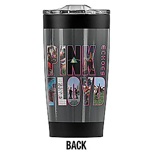 Logovision Pink Floyd Cover Stainless Steel Tumbler 20 oz Coffee Travel Mug/Cup, Vacuum Insulated & Double Wall with Leakproof Sliding Lid | Great for Hot Drinks and Cold Beverages