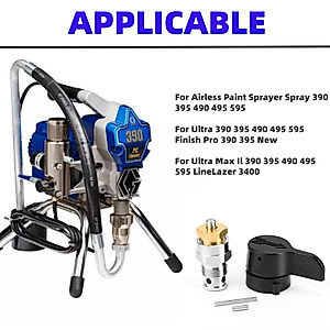 DUSICHIN 235-014 Prime Spray Valve Drain Valve Aftermarket for Graco 210 230 390 395 490 495 595 3400 Airless Paint Sprayers 235014