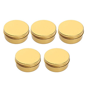 Jojomis 10 Pieces Empty Cosmetic Make-Up Pots Lip Balm Containers Glass 100 Ml