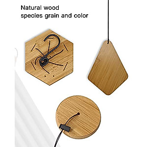 Howarmer Wind Chimes Outdoor Deep Tone, 30 Inches Wind Chimes Outdoor, Memorial Wind Chimes with Hook as Gifts for Mother's Day/Housewarming/Christmas, Patio, Garden, Yard, Home Decor. Black