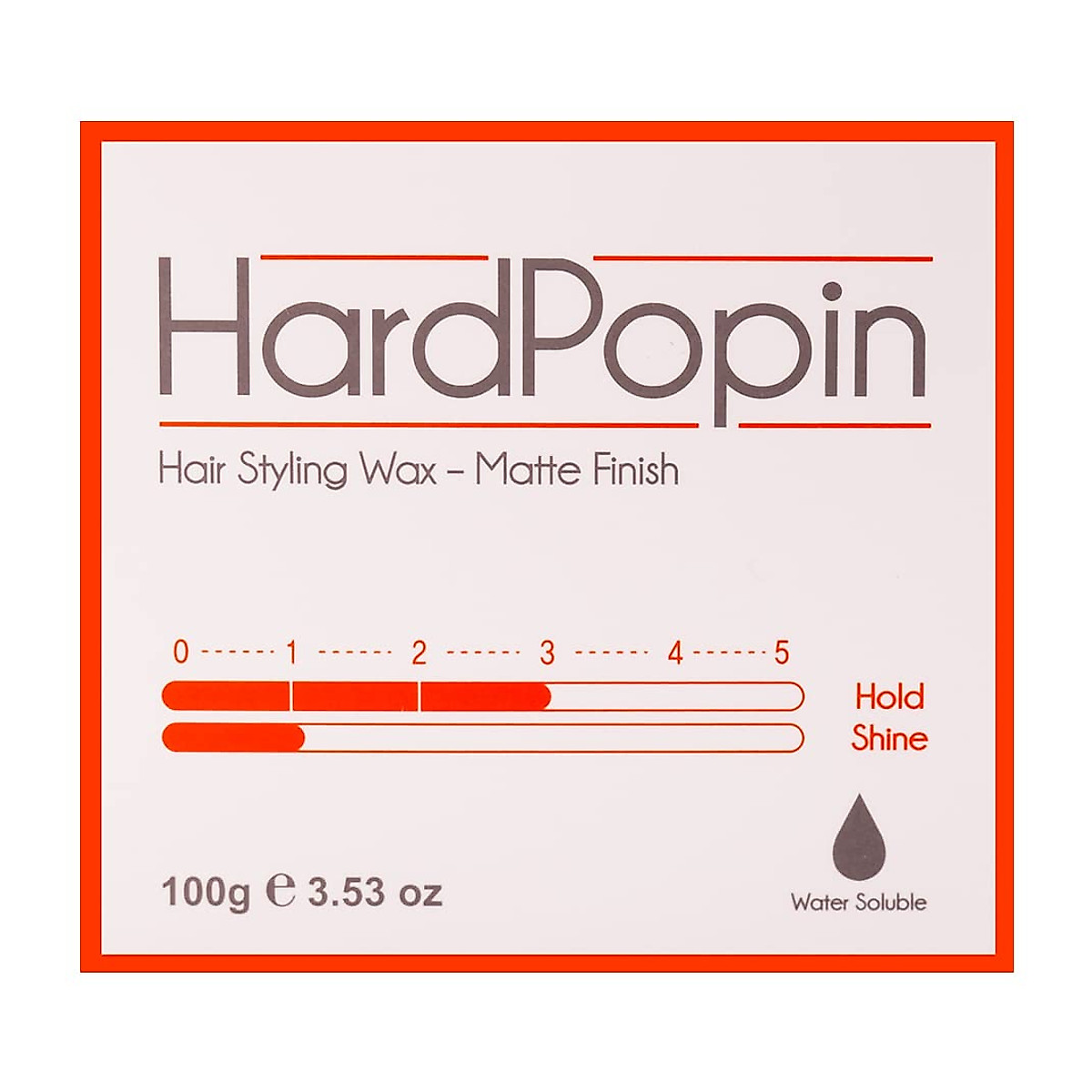 ATS Stylemuse Hard Popin Hair Styling Wax - Men and Women Matte Molding Cream Firm Hold 100 gram 3.53 ounce