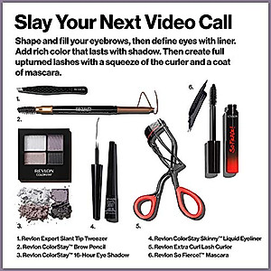 Eyeshadow Palette by Revlon, ColorStay 16 Hour Eye Makeup, Velvety Pigmented Blendable Matte & Shimmer Finishes, 525 Siren, 0.16 Oz