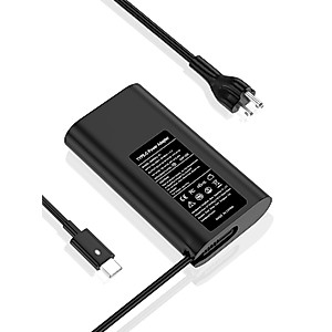 65W 45W USB C Laptop Charger for Dell Latitude 5420 5520 7420 7390 7400 7410 E5420 5320 7320 7370 5289 XPS 13 7390 9350 9360 9365 9370 Chromebook 3100 5190 Charger Type-C AC Adapter Power Supply Cord