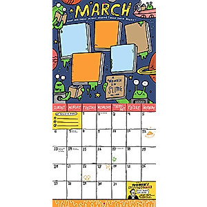 Kid's Awesome Activity Wall Calendar 2022: A year of pure fun, with no batteries included.