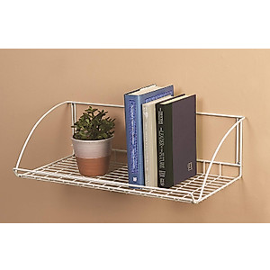 ClosetMaid 8279 24-Inch Wide Laundry Utility Hanger Shelf , White
