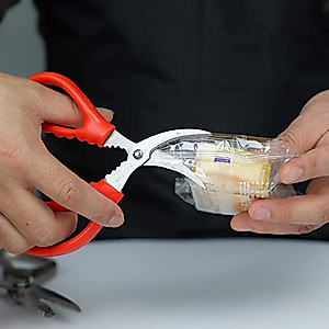 Multi-Function Kitchen Shears Seafood Scissors for Kitchen Seafood,Fish,Crab,Shrimp,Lobster,Vegetable picking,flower art etc