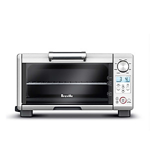Breville Mini Smart Toaster Oven, Brushed Stainless Steel, BOV450XL