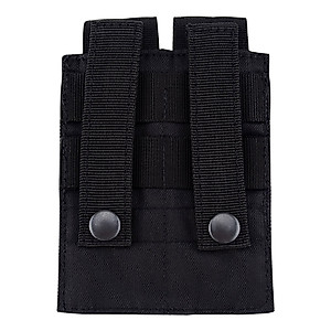 Raiseek Molle Double Pistol Mag Pouch Single and Double Stack Magazine Holster