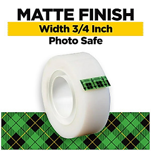 Scotch Magic Tape, 24 Rolls, Numerous Applications, Invisible, Engineered for Repairing, 3/4 x 1000 Inches, Boxed (810K24)
