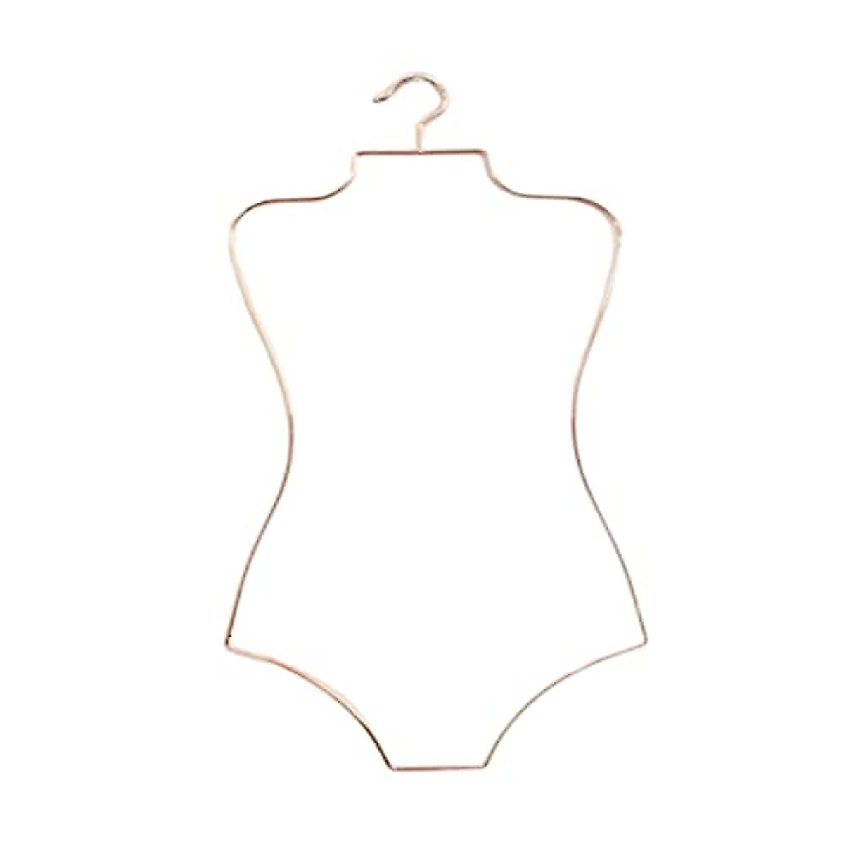 ＫＬＫＣＭＳ 2pcs Body Shape Bikini Swimsuit Hanger, Kids Clothes Hanger Bathing Suit Hanger for Cloakroom Bedroom Laundry Closet Home