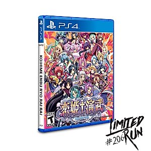 Koihime Enbu RyoRaiRai (Limited Run #206) - PlayStation 4