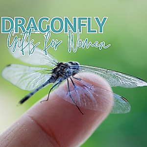 Onebttl Dragonfly Gifts, Dragonfly Coffee Travel Mug for Dragonfly Lovers, Men, Women, Daughter - Stainless Steel 20Oz Tumbler Glitter Purple and Blue