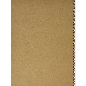 Mead Spiral Notebook, 1-Subject, Graph Ruled Paper, 7-1/2" x 10-1/2", 100 Sheets, Color Will Vary (05676)