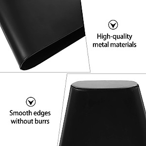 Cowbell bass cowbell with Stick Kids Percussion Instrument Drum Cowbell Beater Stick Children Cheering Bell Metal Balck Noise cowbell beater stick Maker drum cowbell