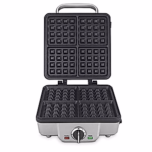 Cuisinart WAF-300 Belgian Waffle Maker with Pancake Plates (Renewed)