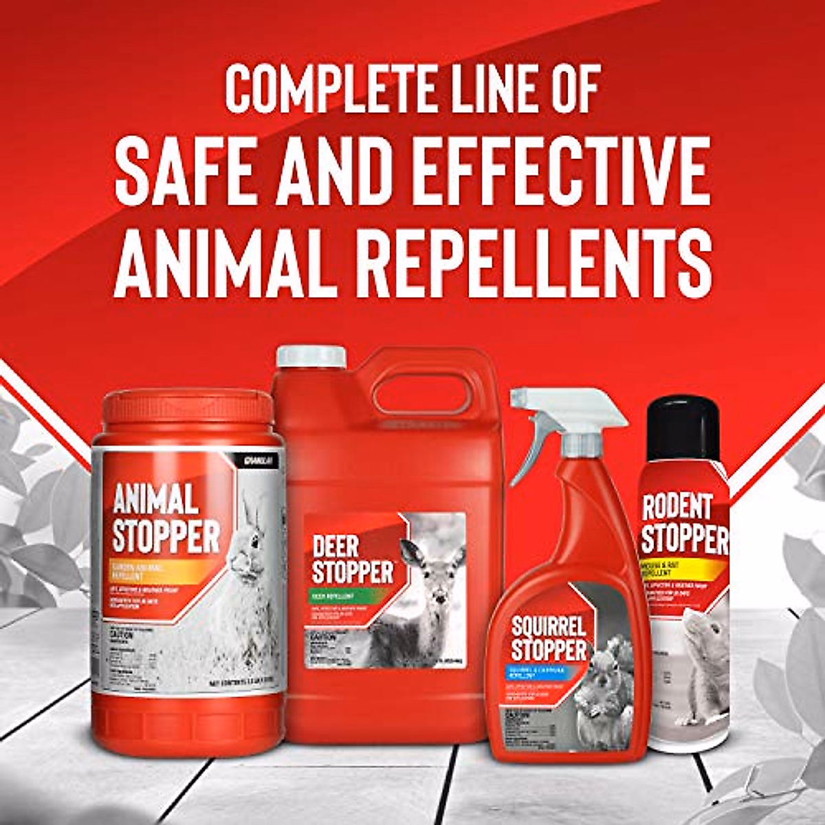 Messina Wildlife Squirrel Stopper Repellent - Safe & Effective, All Natural Food Grade Ingredients; Repels Squirrels and Chipmunks; Ready to Use, 15 oz. Spray Can