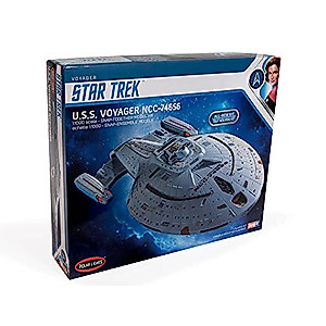 Round 2 Polar Lights Star Trek U.S.S. Voyager (Snap) 2T 1:1000 Scale Model Kit (POL980M)