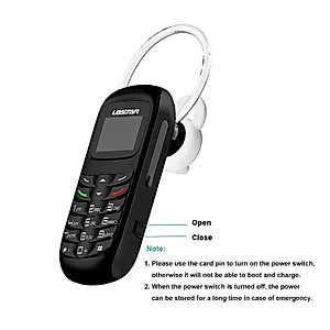 Smallest Mobile Phone L8Star BM70 Tiny Mini Mobile Black Unlocked