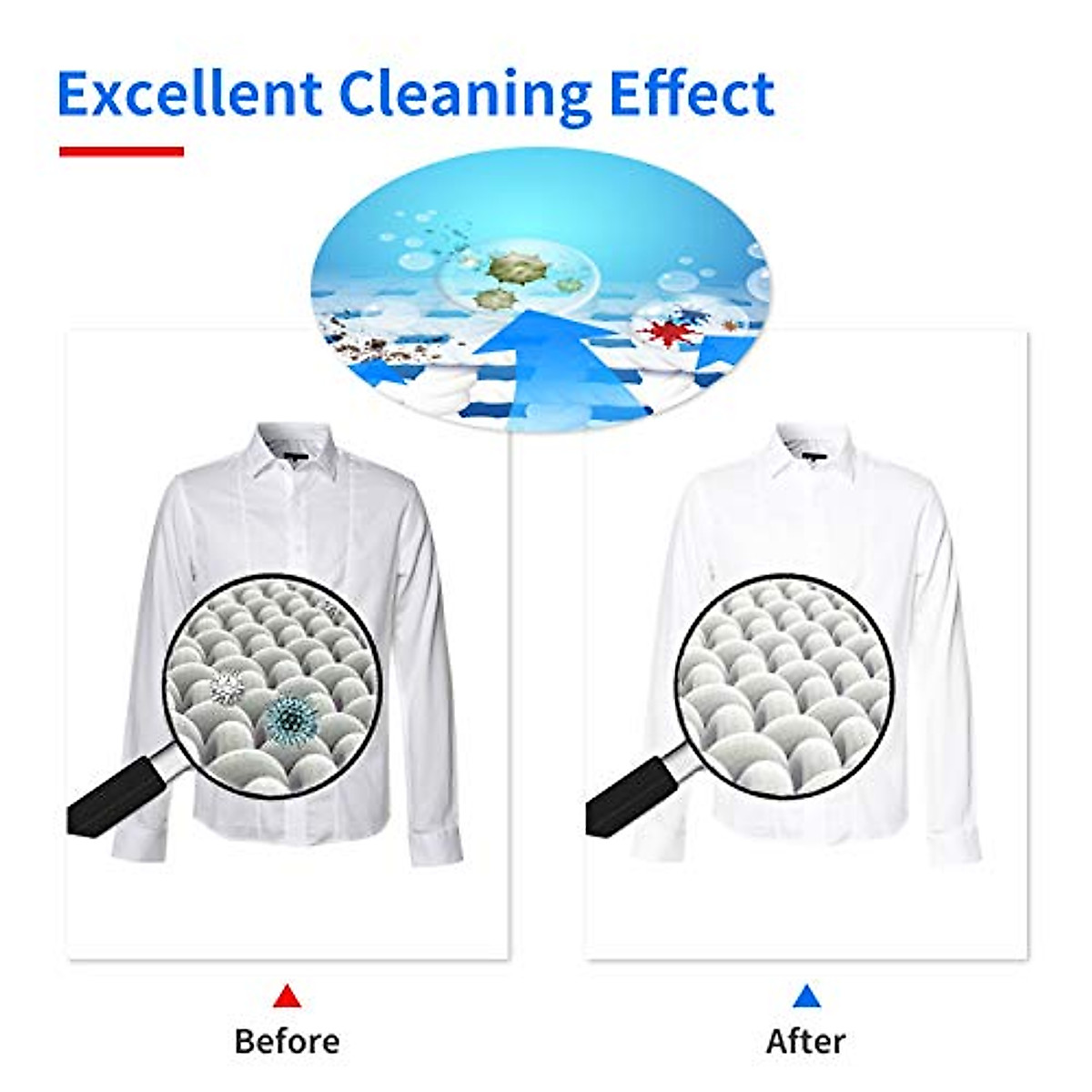 Portable Mini Washing Machine with Foldable Bucket Ultrasonic Vibration Turbine Rotating Folding Washer for Underwear/Underpants/Baby Clothes/Socks