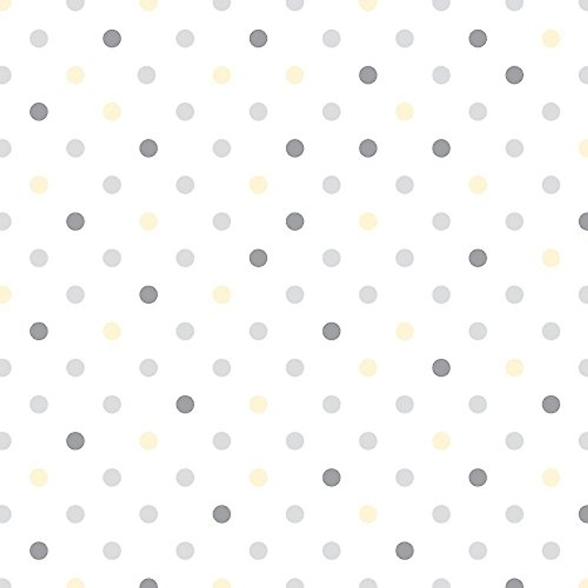 Con-Tact Brand Grip Prints Durable Non-Adhesive Anti-Slip Shelf and Drawer Liner, 18'' x 4', Dottie Grey