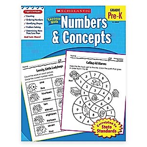 Scholastic Success with Numbers & Concepts