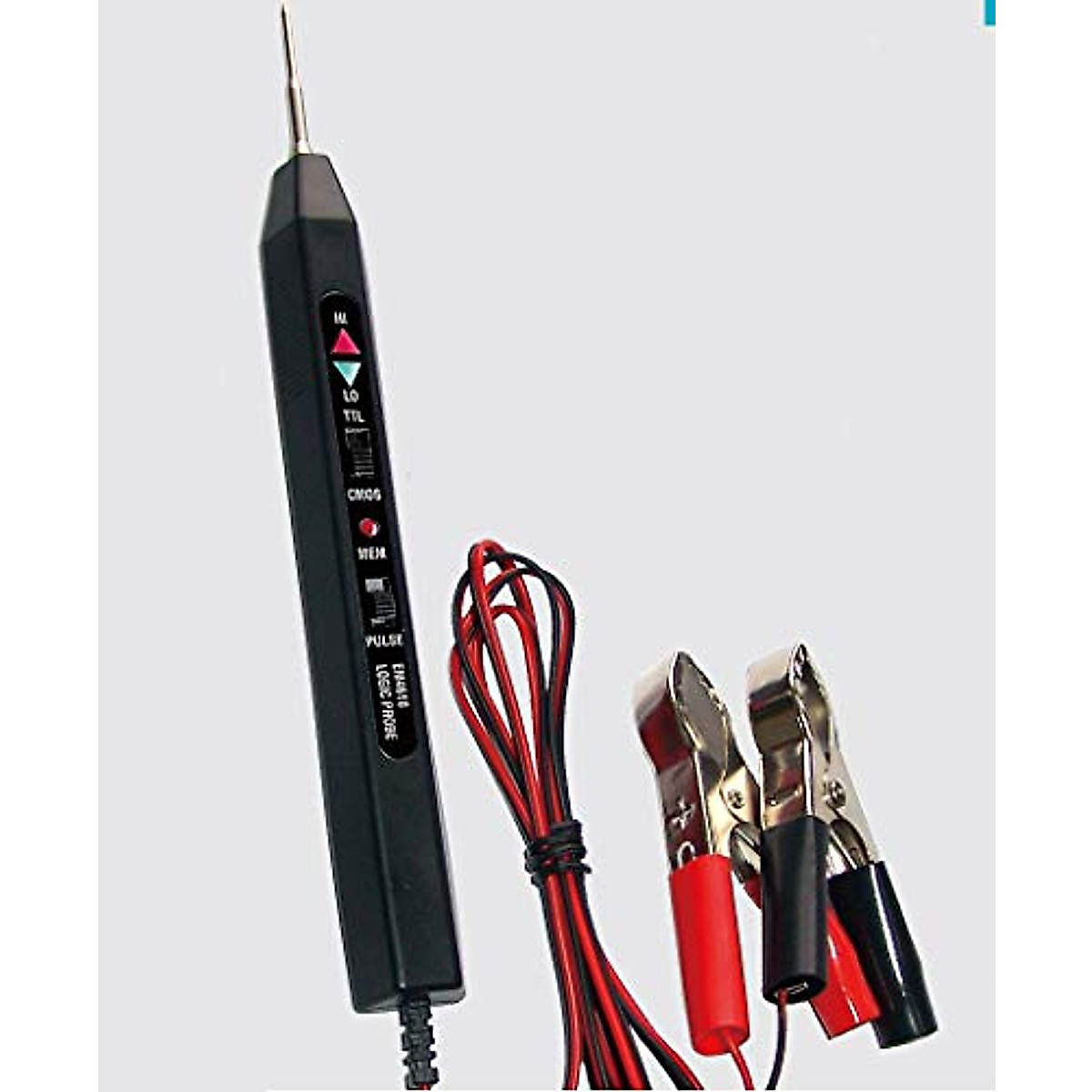allsun Electrical Circuit Testers Logic Probe Troubleshooting Tool Instrument Visual and Audio Indications for Logic Levels Pulses Detector EM4610A