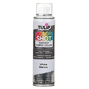 Tulip ColorShot Instant Fabric Spray Color 3oz. White