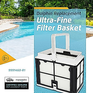 Dolphin Genuine Replacement Part — Ultra-Fine Filter Basket — Part Number 9991460-R1