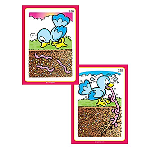 Super Duper Publications | Before & After Fun Deck Flash Cards | Educational Learning Resource for Children