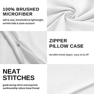 zcsm Fall Decor Sheets Full Size Sheet Sets - Autumn Bed Sheets, Soft Microfiber & Deep Pocket & Wrinkle Free Patterned Bedding Sheets & Pillowcases, 1 Fitted Sheet, 1 Flat Sheet, 2 Pillow Cases