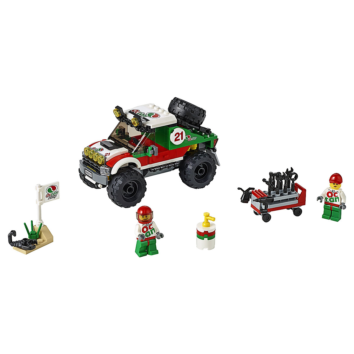 LEGO City Great Vehicles 4 x 4 Off Roader Kit (176 Piece)