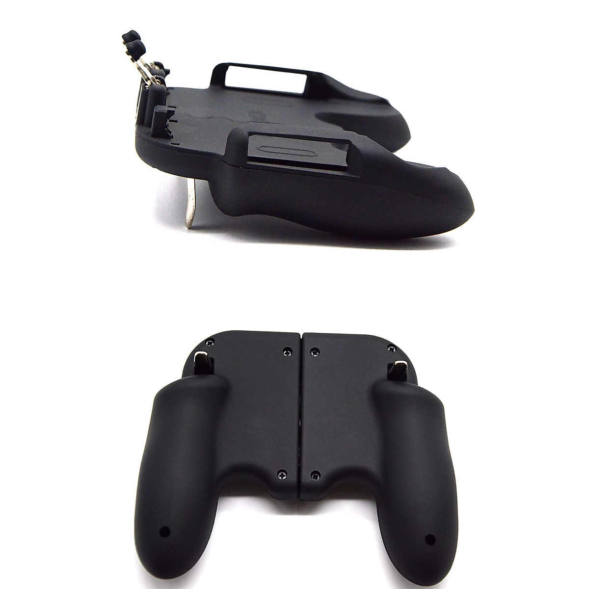 Ytuomzi Mobile Phone PUBG Game Controller L1R1 Shoot and Aim Trigger Joystick Ergonomic Gamepad for PUBG Mobile/Knives Out,Phone Gaming Controller for 4.7''- 7.0'' Android & iOS (H6)