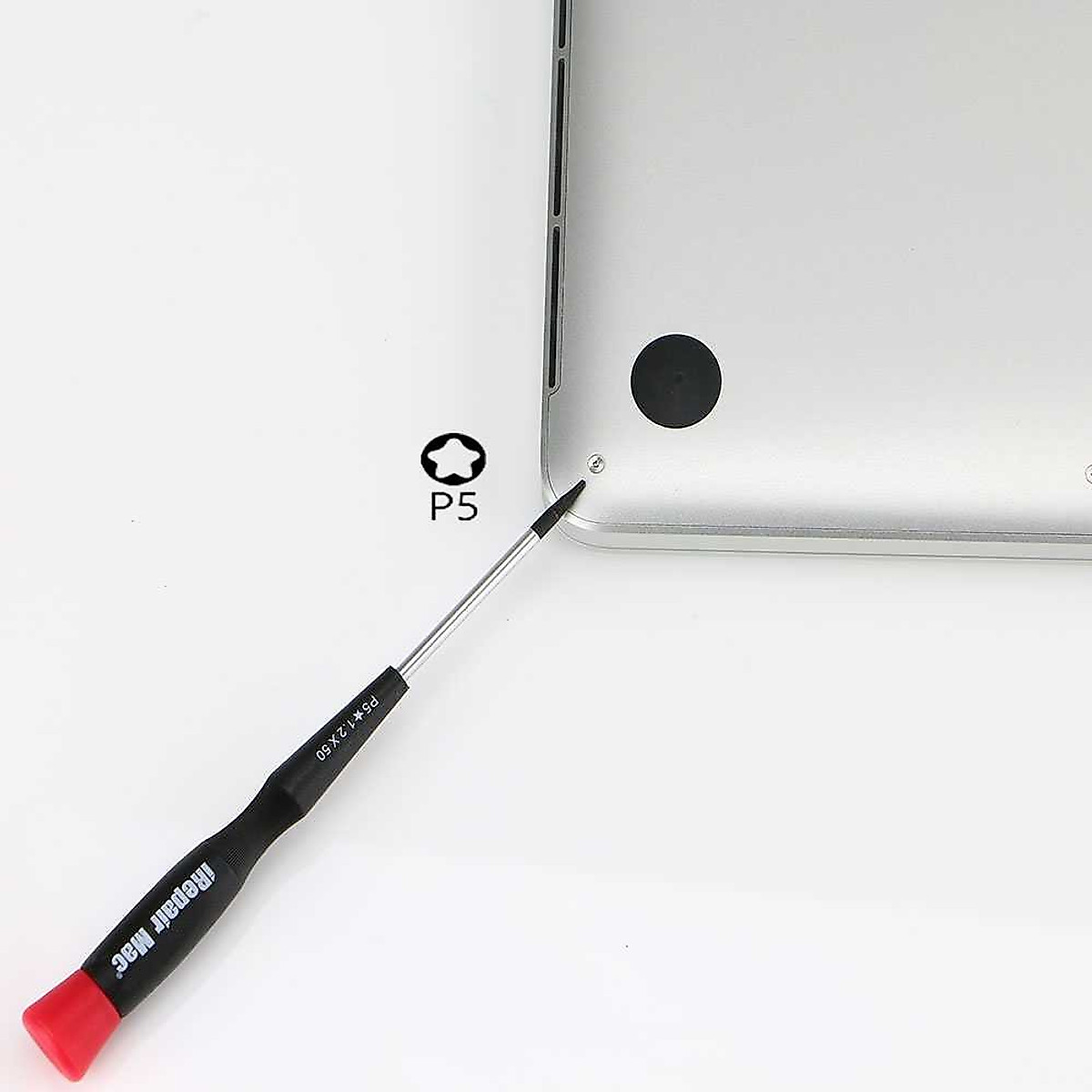 Bottom Case Screw Set and Pentalobe Screwdriver for MacBook Retina 13" (A1425, A1502) and 15" (A1398)