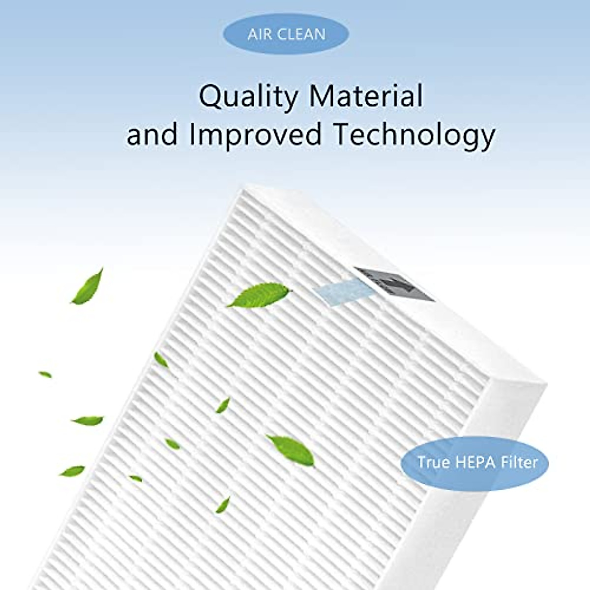 Honeywell HPA300 HEPA Replacement Filter R Compatible with Honeywell HPA300, HPA200, HPA100, HPA090 Series and HPA5300 Air Purifier, True HEPA Filter R (HRF-R3 & HRF-R2 & HRF-R1, 6 Pack)