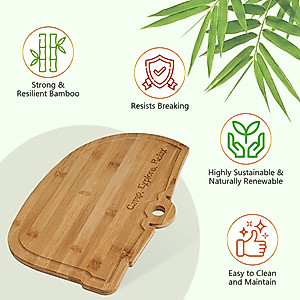 Camper Cutting Board-Large RV Cutting Board Camper Decor Camping Decor, Camper Must Haves Camping Gifts RV Decor Camping Decorations Bamboo Cutting Board Camping Cutting Board RV Gifts
