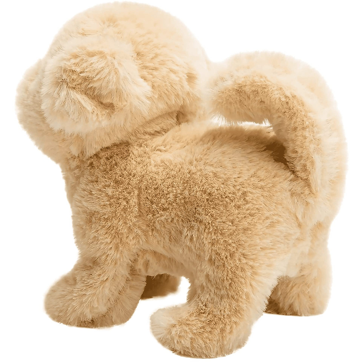 SANGKN Toy Dog, Toy Dogs That Walk and Bark, Puppy Toys for Kids, Battery Realistic Barking Dog Toy Walking Electronic Pets Girls(Golden Retriever)