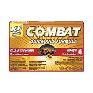 51910-00 Combat Quick Kill Formula Small Roach Bait Station 12/Pk