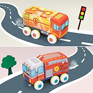 UNIH Car Toys for 1 Year Old Boy,Soft Plush Car Set with Play Mat,Pull-Back Vehicle Baby Soft Car Toys for Baby Toddlers 1 2 Year Old Boy Girl