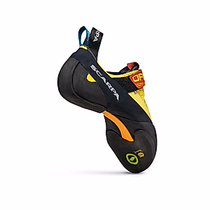 SCARPA Drago Rock Climbing Shoes for Sport Climbing and Bouldering - Specialized Performance for Sensitivity - Yellow - 7